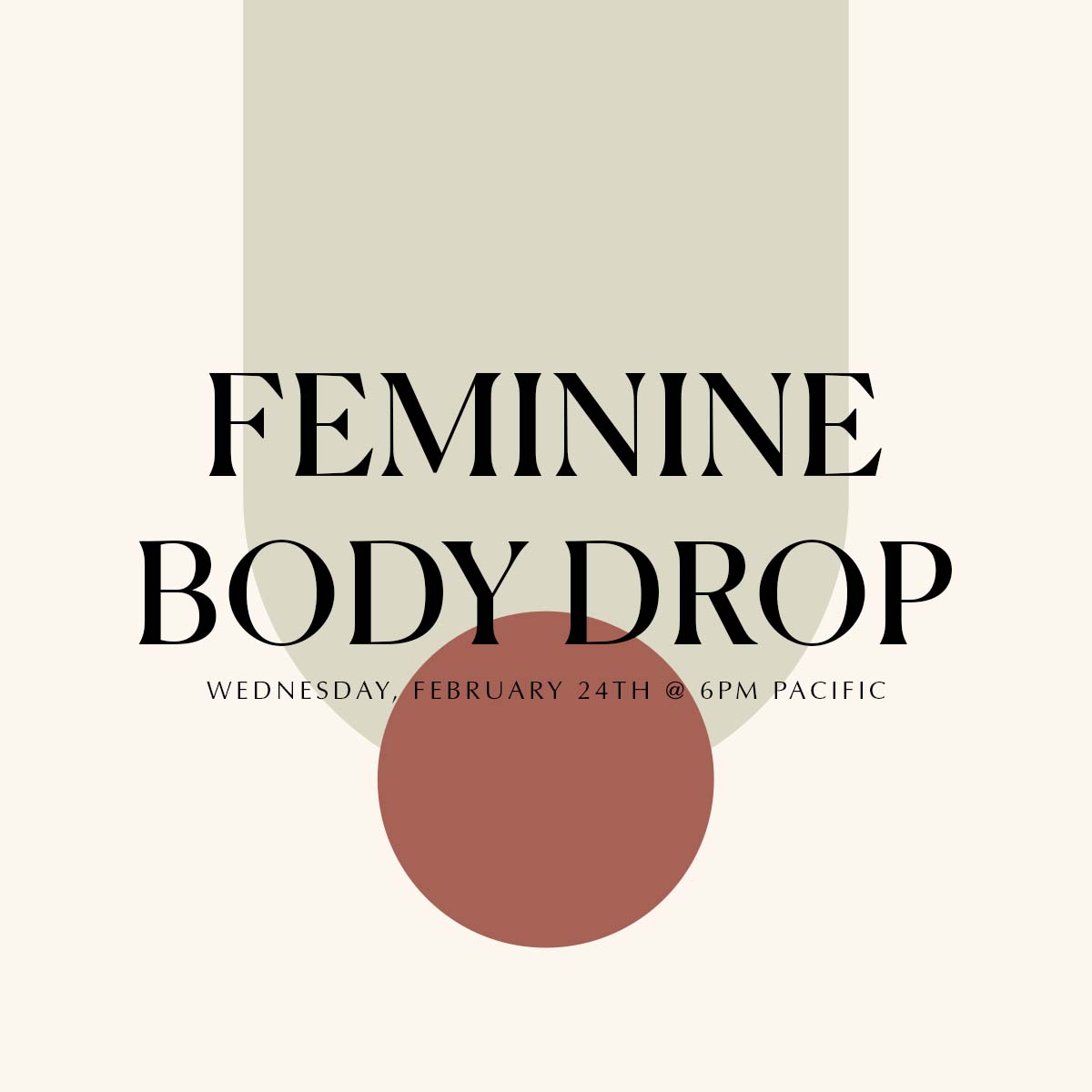 New Class: Feminine Body Drop | Hello Healing